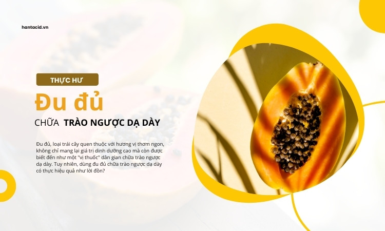 Đu đủ chữa trào ngược dạ dày có khỏi được bệnh?